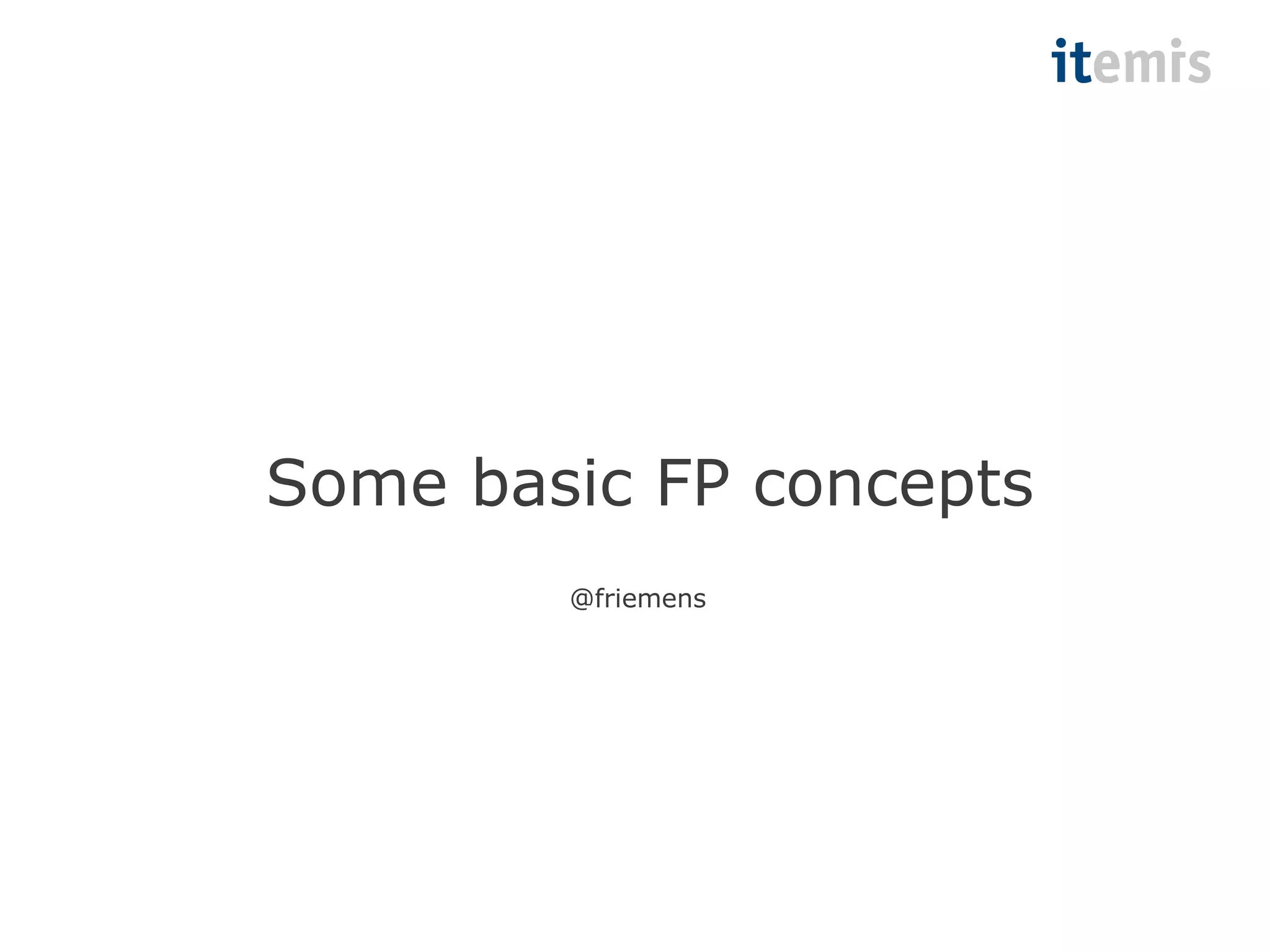Some basic FP concepts | PDF | Programming Languages | Computing