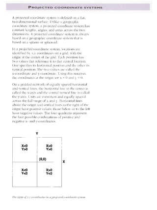 Basic GIS theory on map projections | PPT