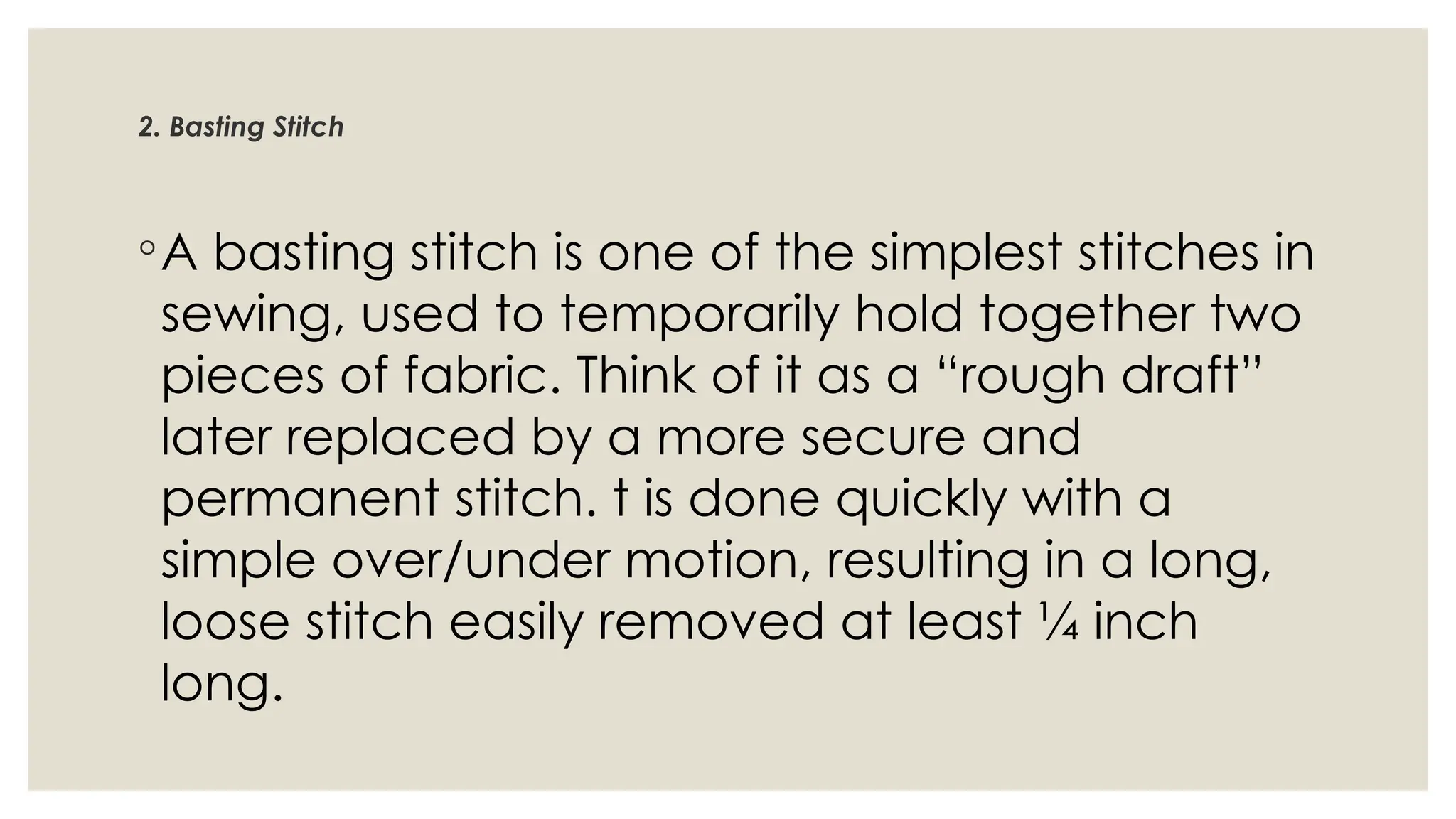 BASIC-HAND-SEWING-STITCHES (1).pptx hahajanavagayaja | PPTX