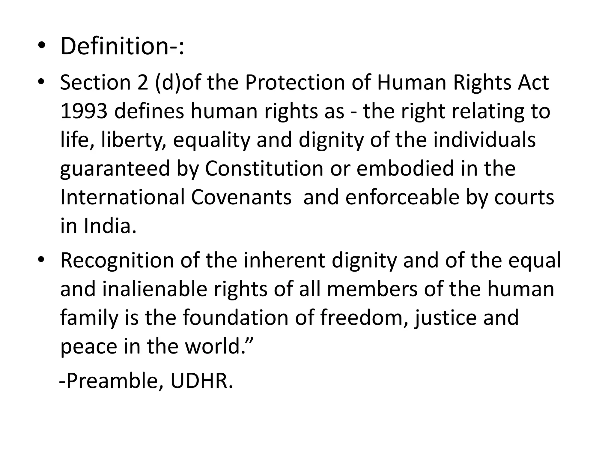 Basic human-rights-unit-1 | PPTX