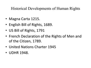 Basic human-rights-unit-1 | PPTX