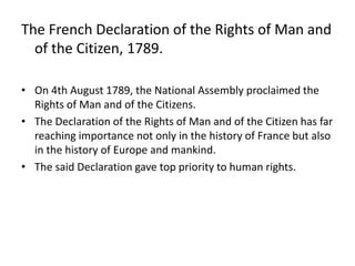 Basic human-rights-unit-1 | PPTX