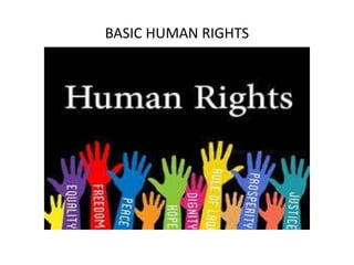 Basic Human Rights Explained | PPT