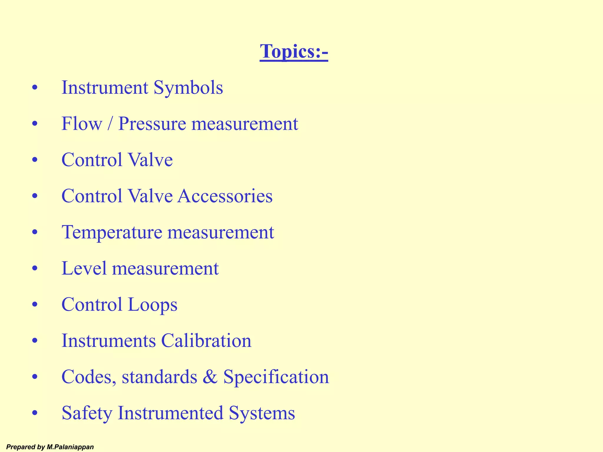 Basic instrumentation | PDF