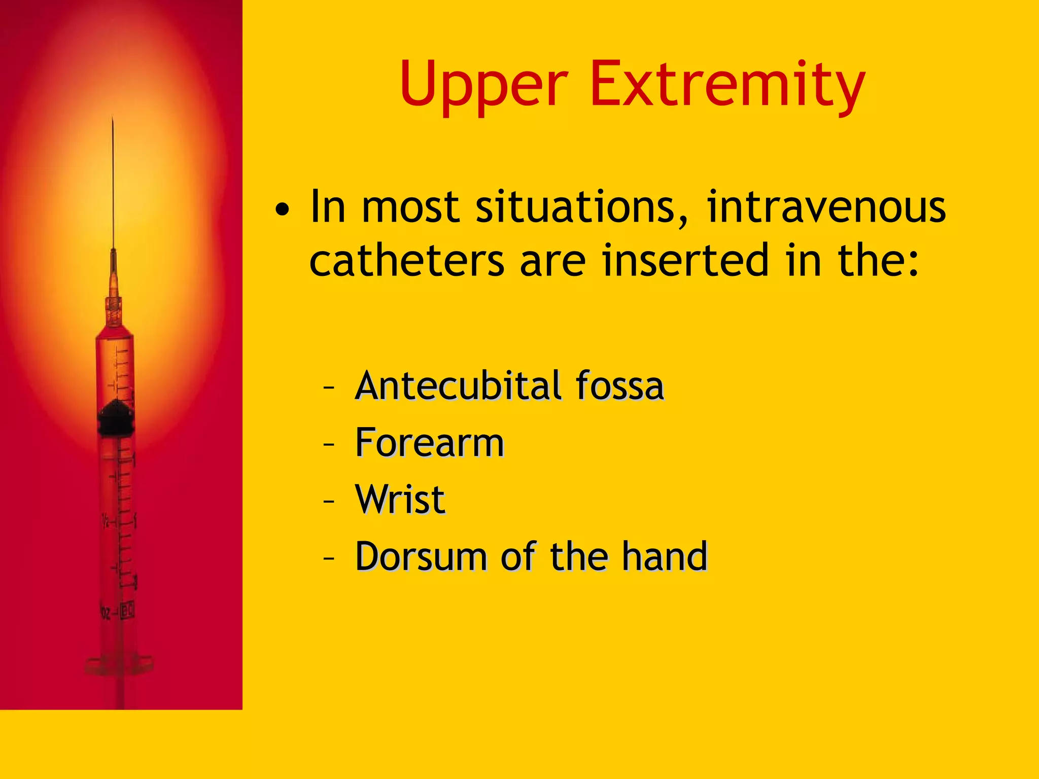 Basic Intravenous Therapy 1: Anatomy | PPT