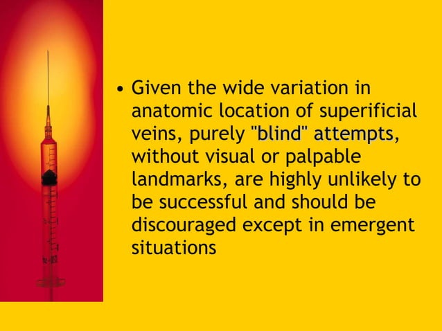 Basic Intravenous Therapy 1: Anatomy | PPT