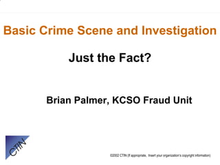 Basic Investigations | PPT