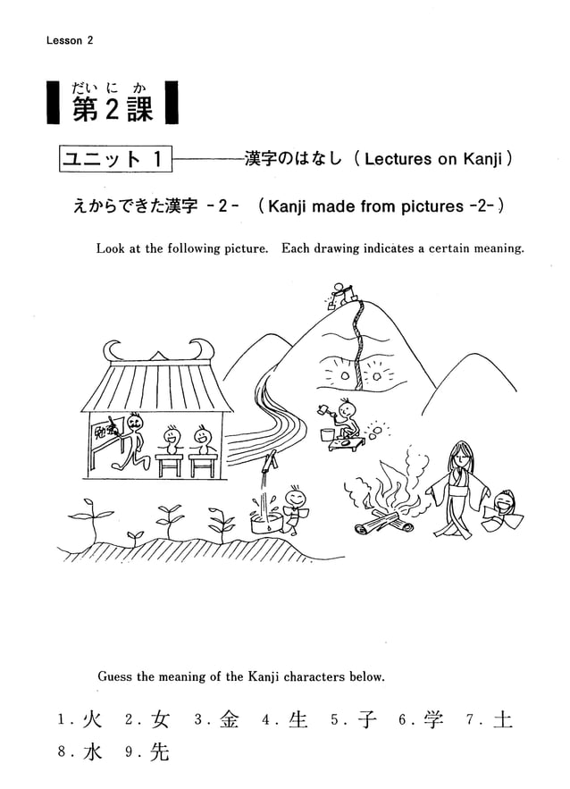 Basic Kanji Vol.1 | PDF