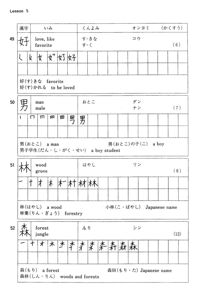 Basic Kanji Vol.1 | PDF