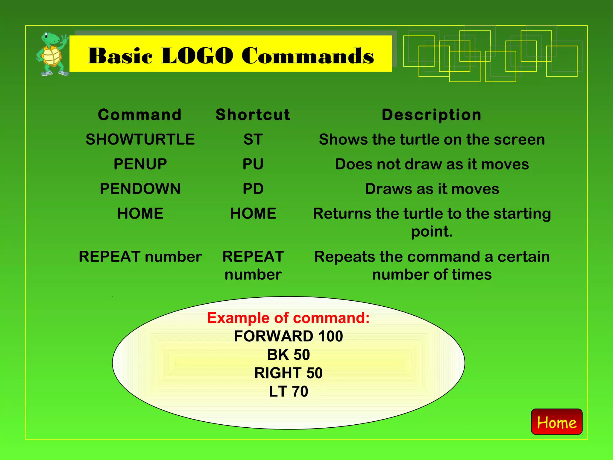 Basic logo-command | PPT