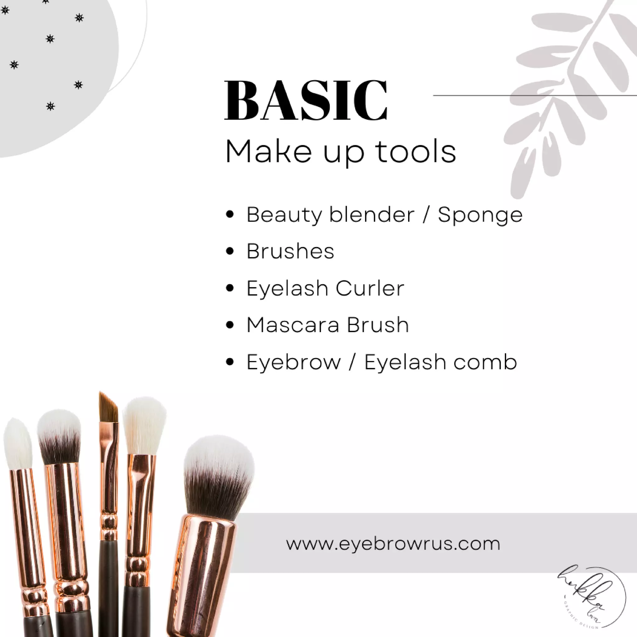 Basic Makeup Tools | PDF | Makeup and Accessories | Beauty