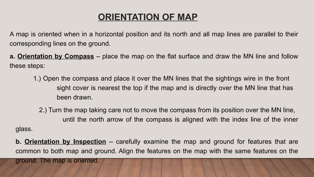 BASIC-MAP-READING-AND-LAND-NAVIGATION.pptx | Geography | Science
