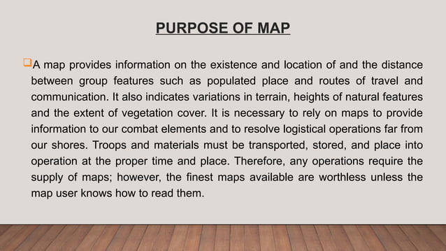 BASIC-MAP-READING-AND-LAND-NAVIGATION.pptx | Geography | Science