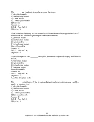 Basic Marketing Research 4th Edition Malhotra Test Bank | PDF