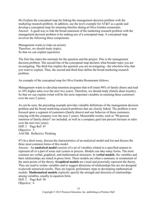 Basic Marketing Research 4th Edition Malhotra Test Bank | PDF