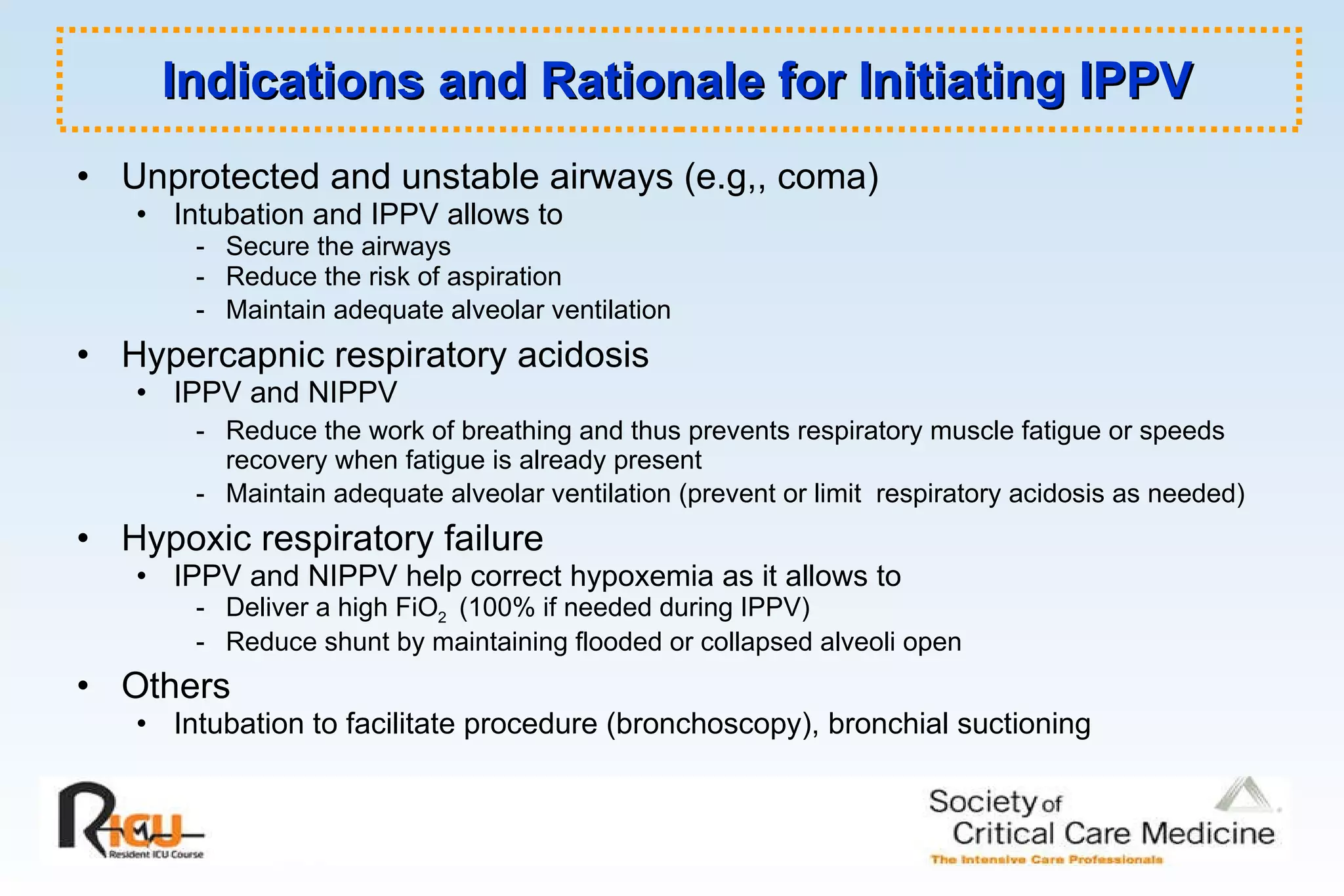 Basic Mechanical Ventilation | PPT