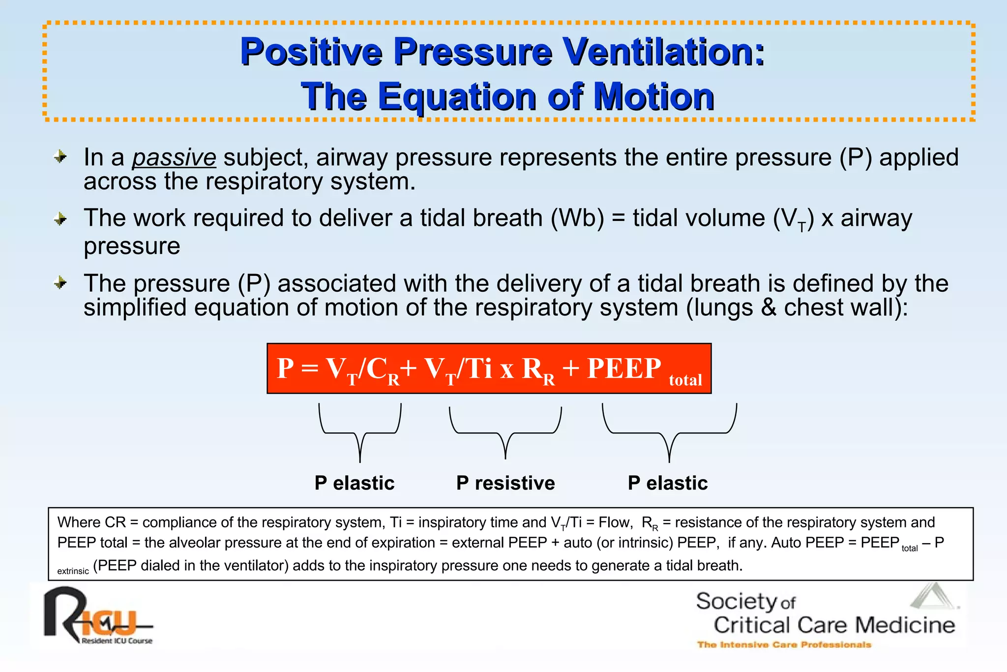 Basic Mechanical Ventilation | PPT