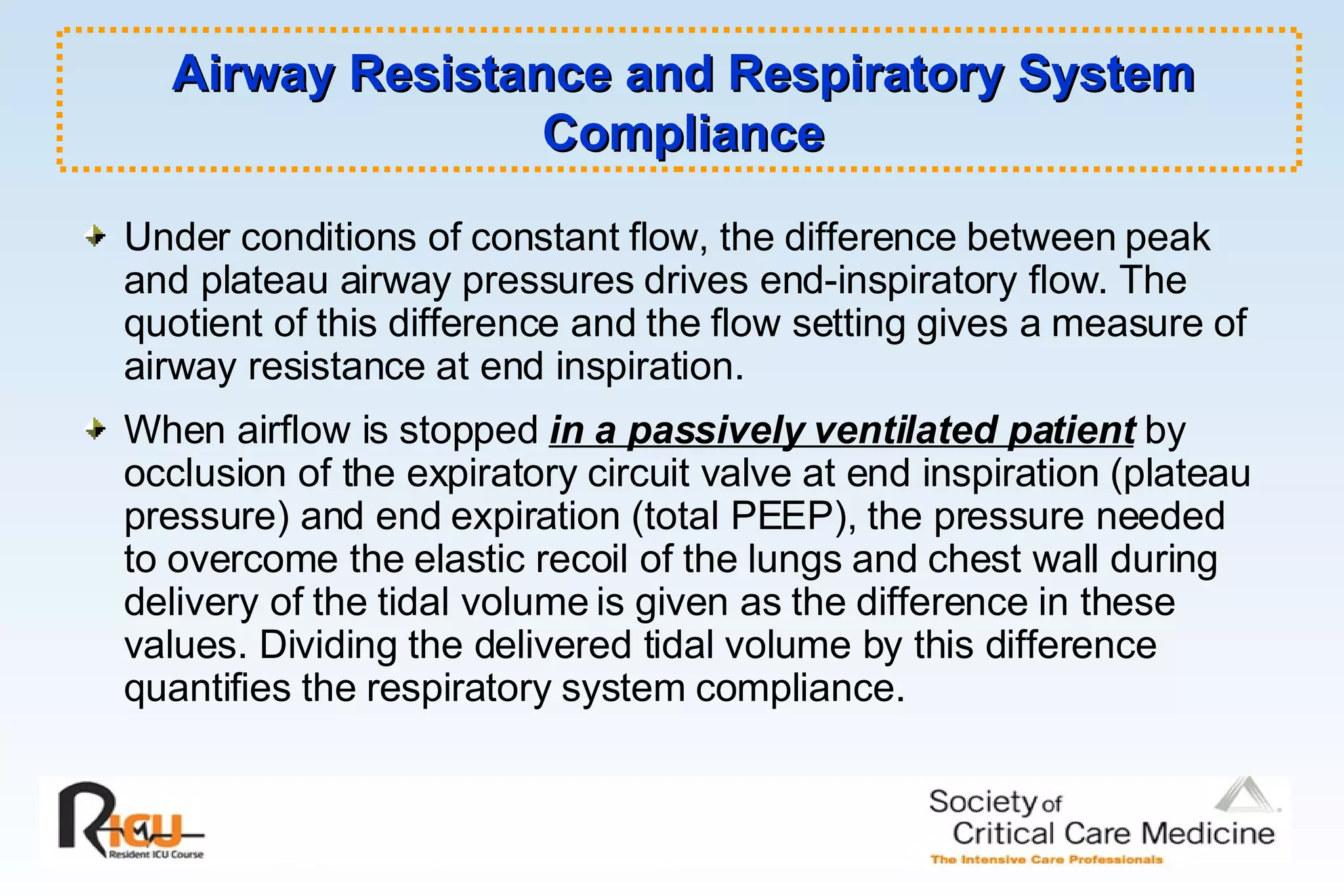 Basic Mechanical Ventilation | PPT