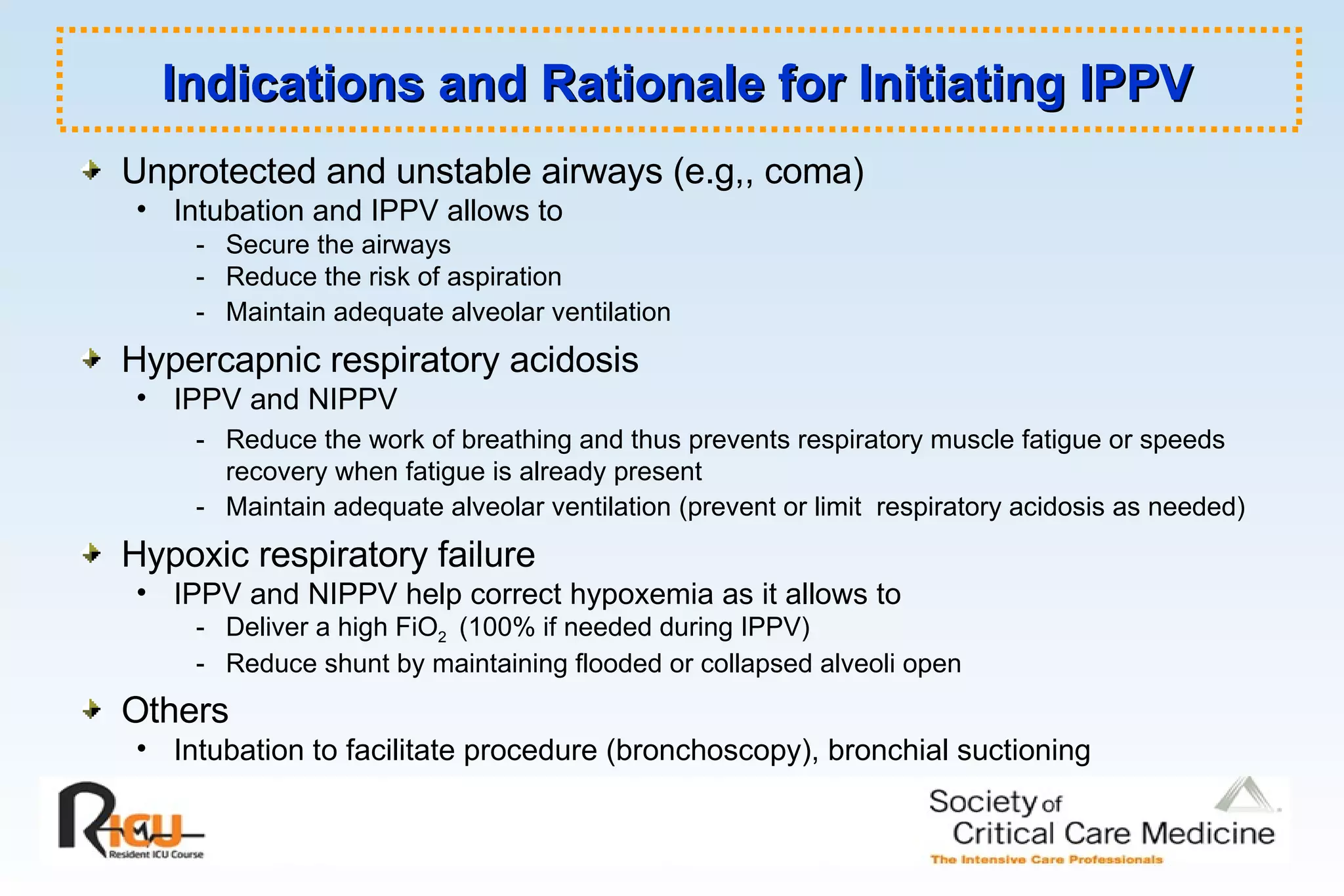 Basic Mechanical Ventilation | PPT