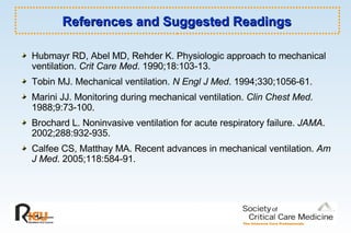 Basic Mechanical Ventilation | PPT