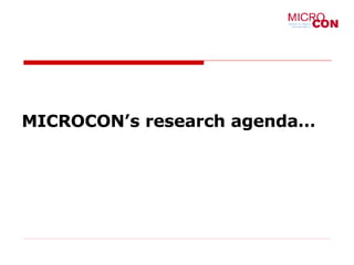 Basic Microcon Presentation | PPT