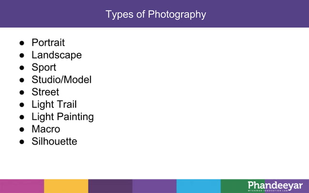 Basic mobile photography | PPTX