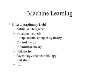 Basic Notions of Learning, Introduction to Learning ... | PPT