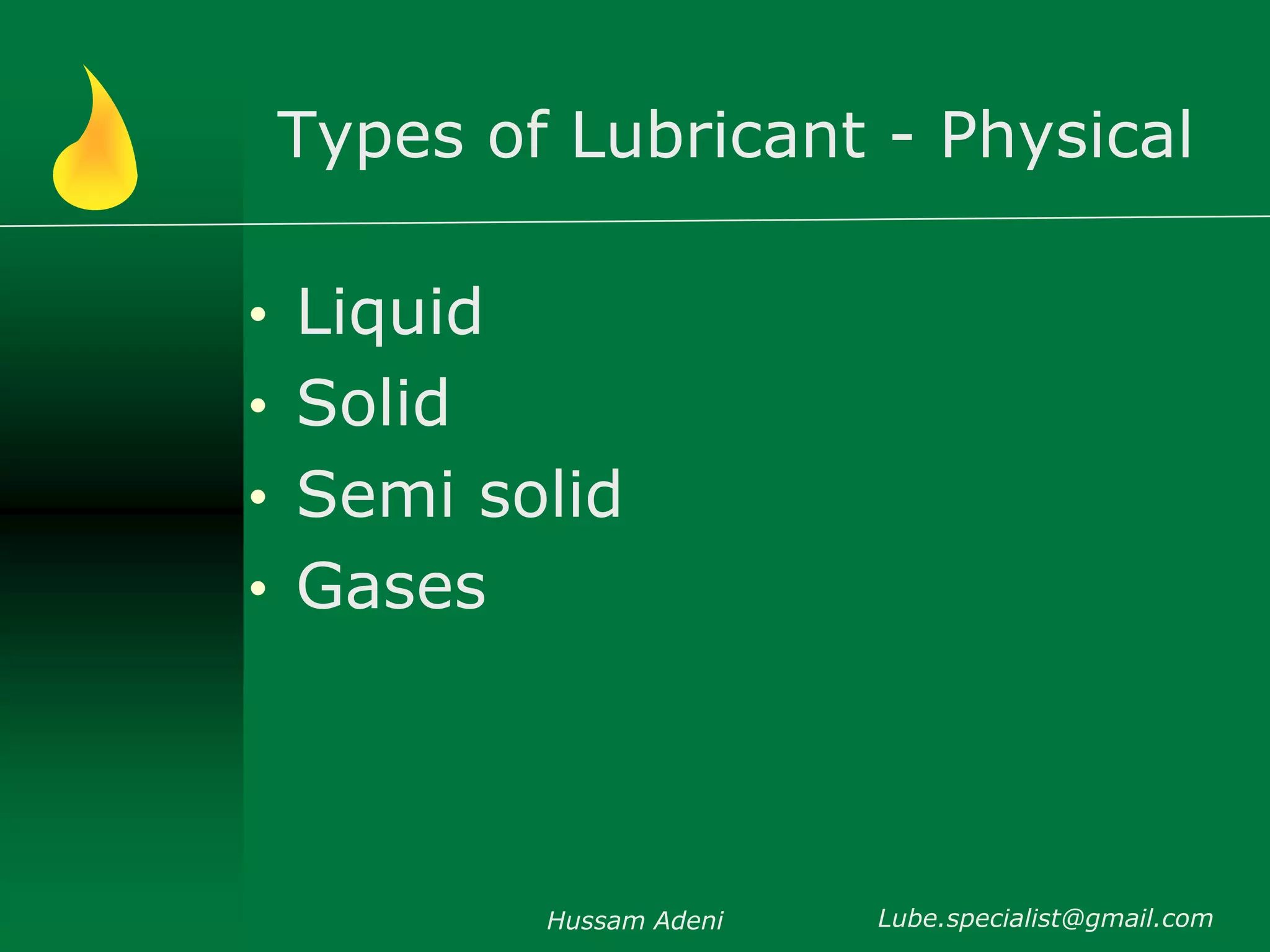 basic-of-lubricants-lubrication.ppt | Free Download