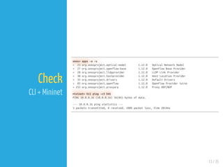 Basic onos-tutorial | PDF | Operating Systems | Computer Software and Applications
