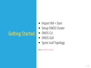 Basic onos-tutorial | PDF | Operating Systems | Computer Software and Applications