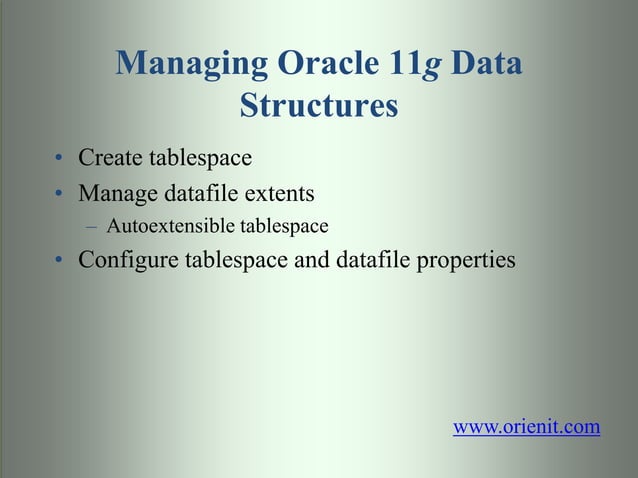 Basic oracle-database-administration | PPTX