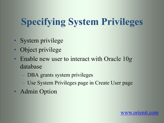 Basic oracle-database-administration | PPTX