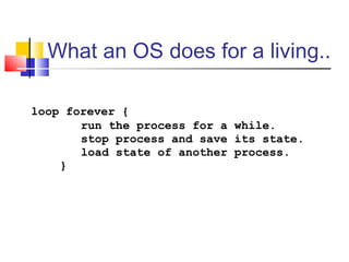 Basic os-concepts | PPT | Operating Systems | Computer Software and Applications