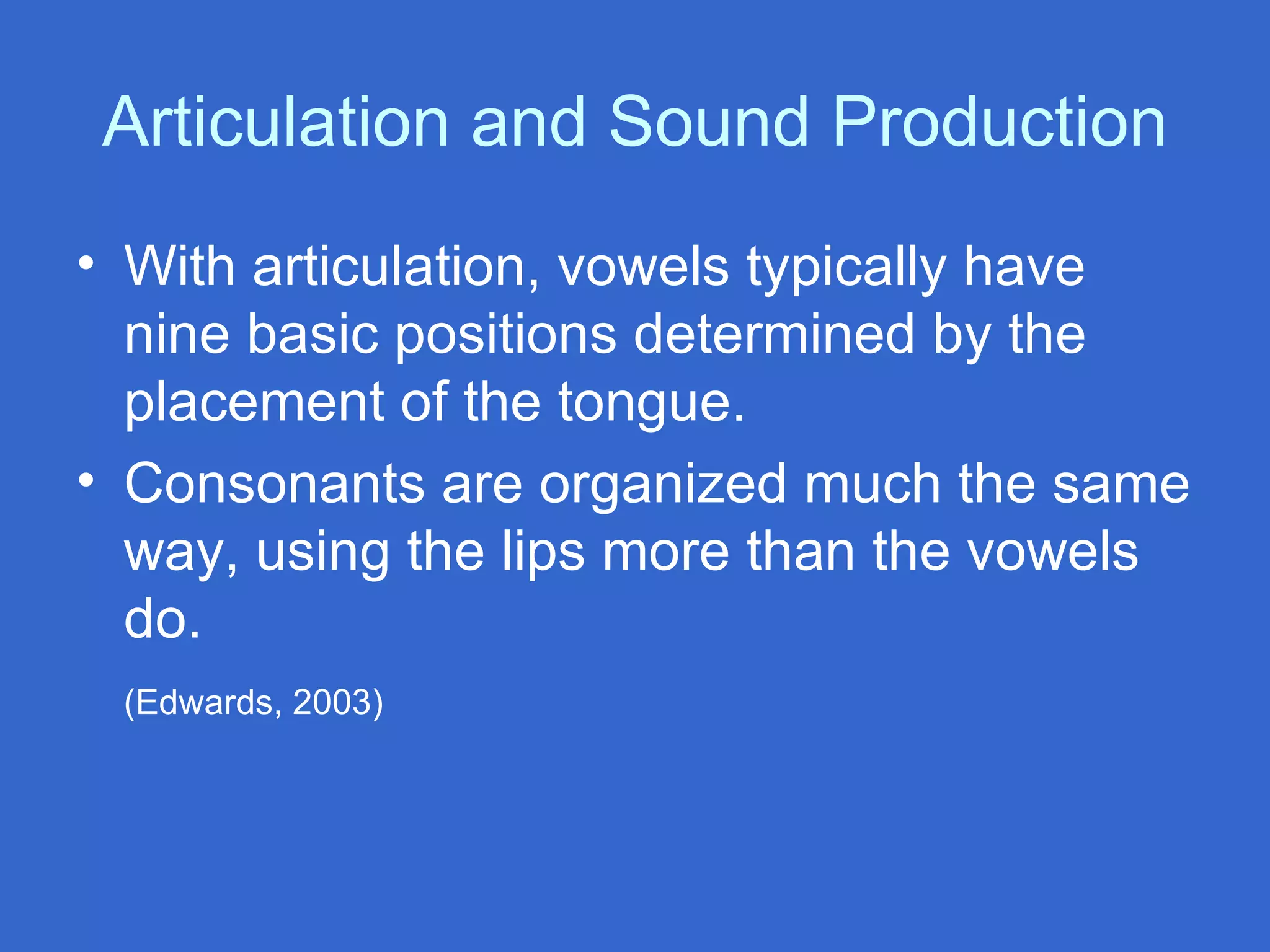 Basic Phonetics for Teachers | PPT