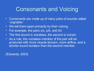 Basic Phonetics for Teachers | PPT