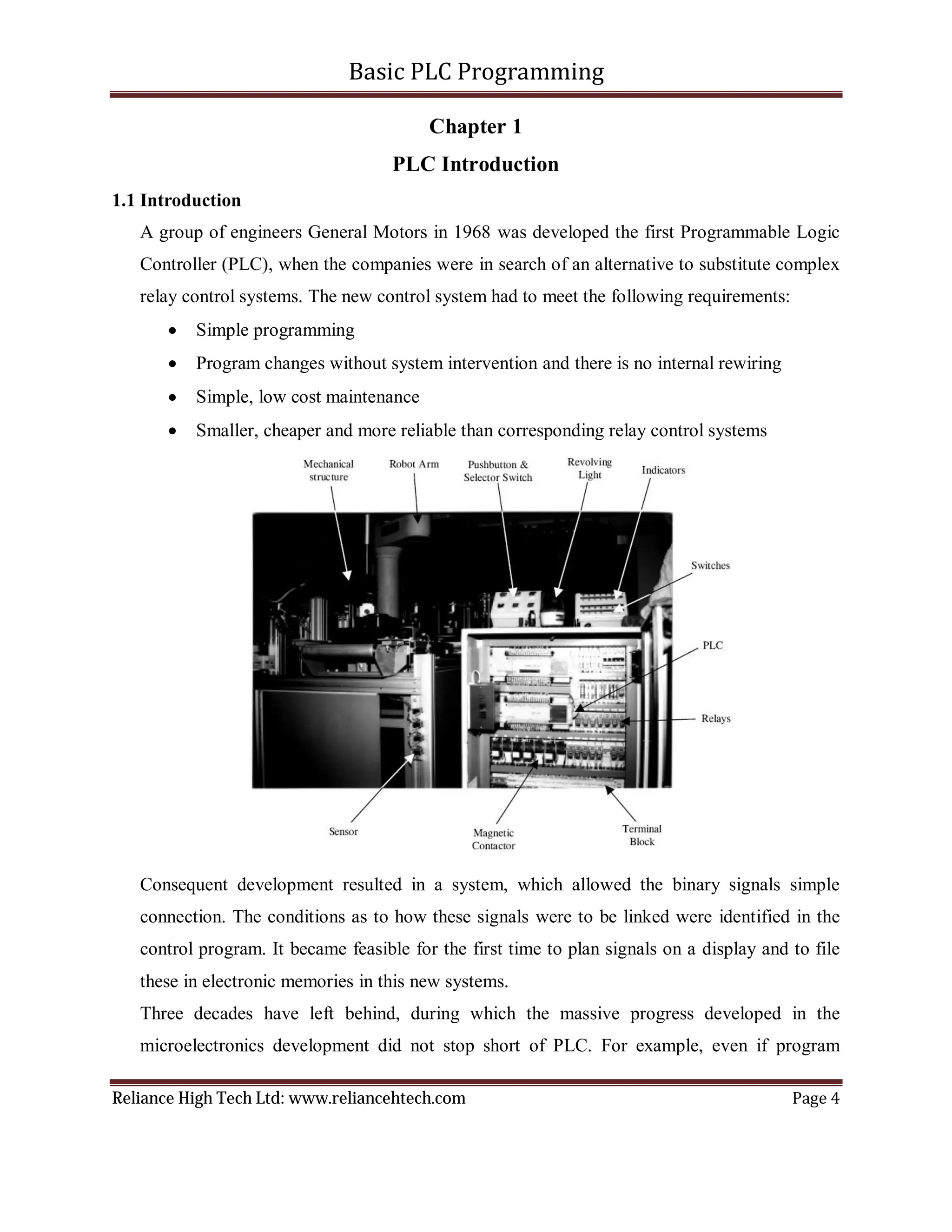 Basic plc-programming | PDF