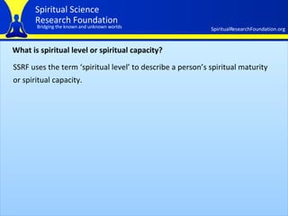 Spiritual practice - Basic Principle 4 | PPT