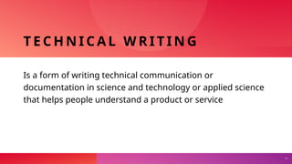 Basic principles of writing a report and technical and business | PPT