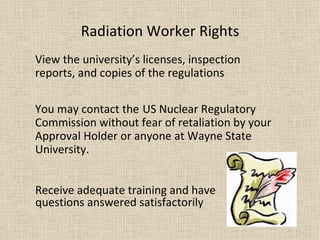 Basic Radiation Safety | PPT