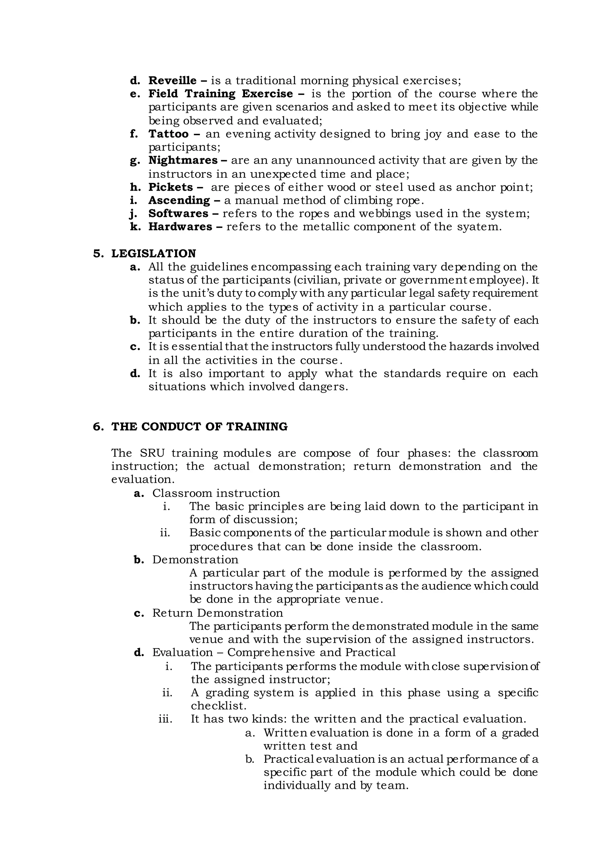 Basic rope-rescue-technique-course-guidelines | DOCX | Educational ...