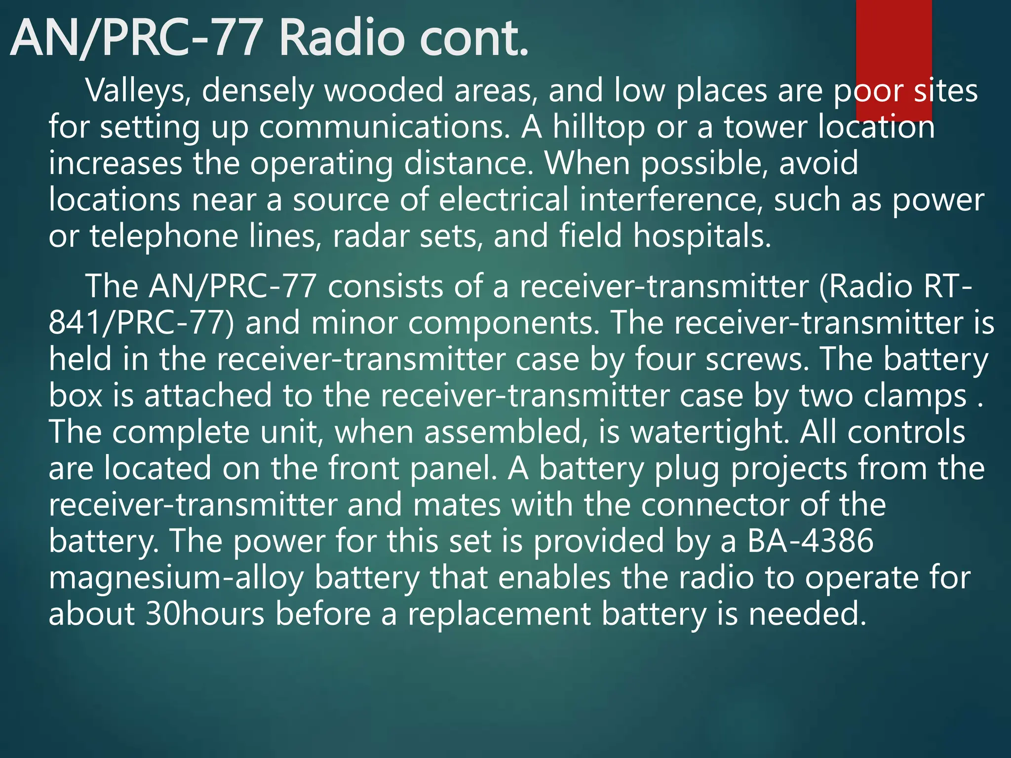 Basic-Signal-Communicationin the Army for Communication | PPT | Hobbies ...