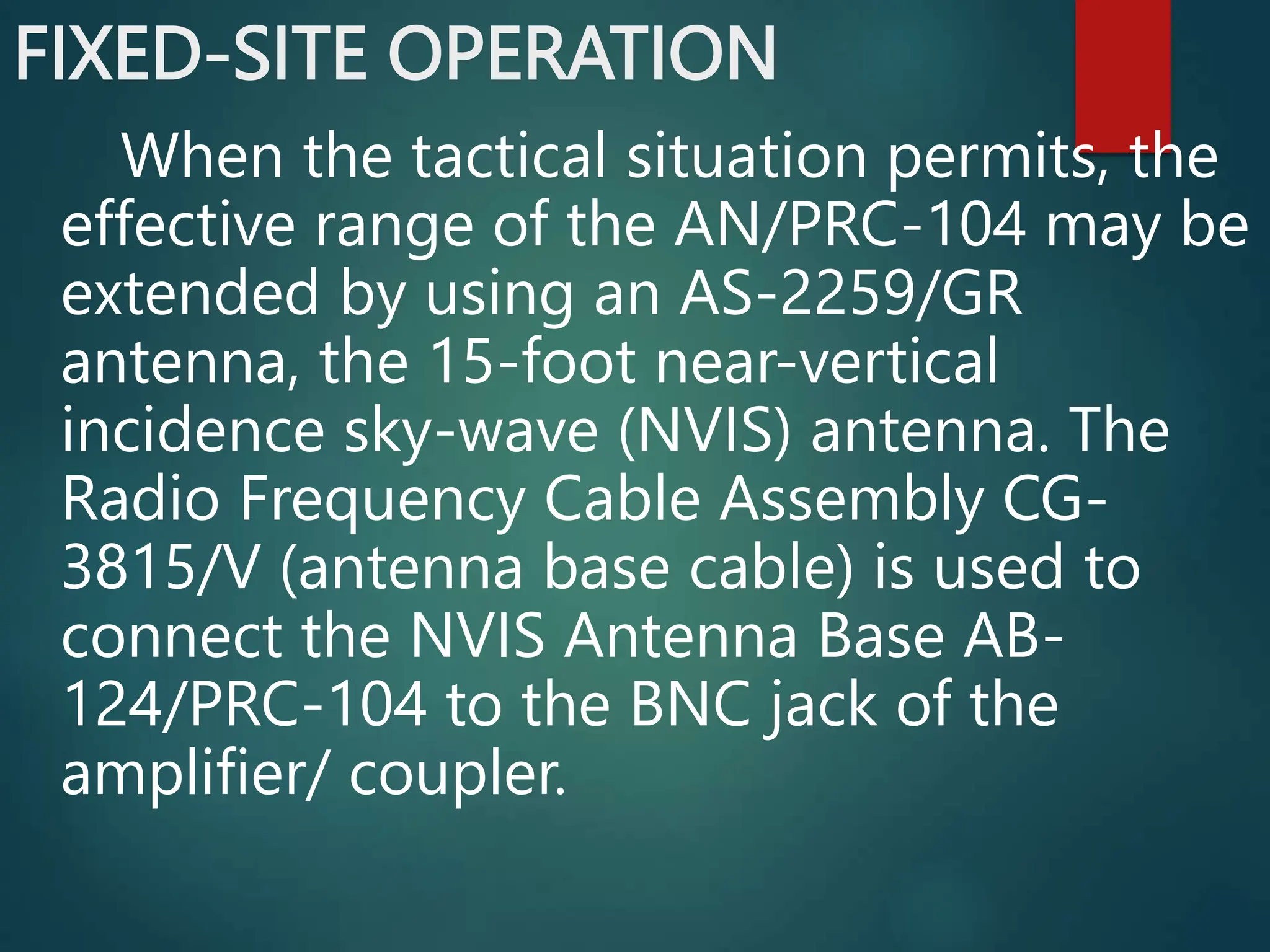 Basic-Signal-Communicationin the Army for Communication | PPT