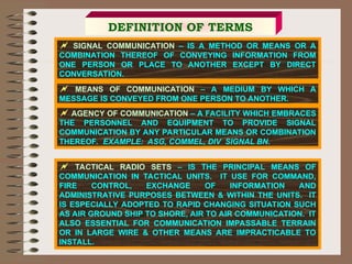 BASIC-SIGNAL-COMMUNICATION-MS-1.ppt jakxjska | PPT