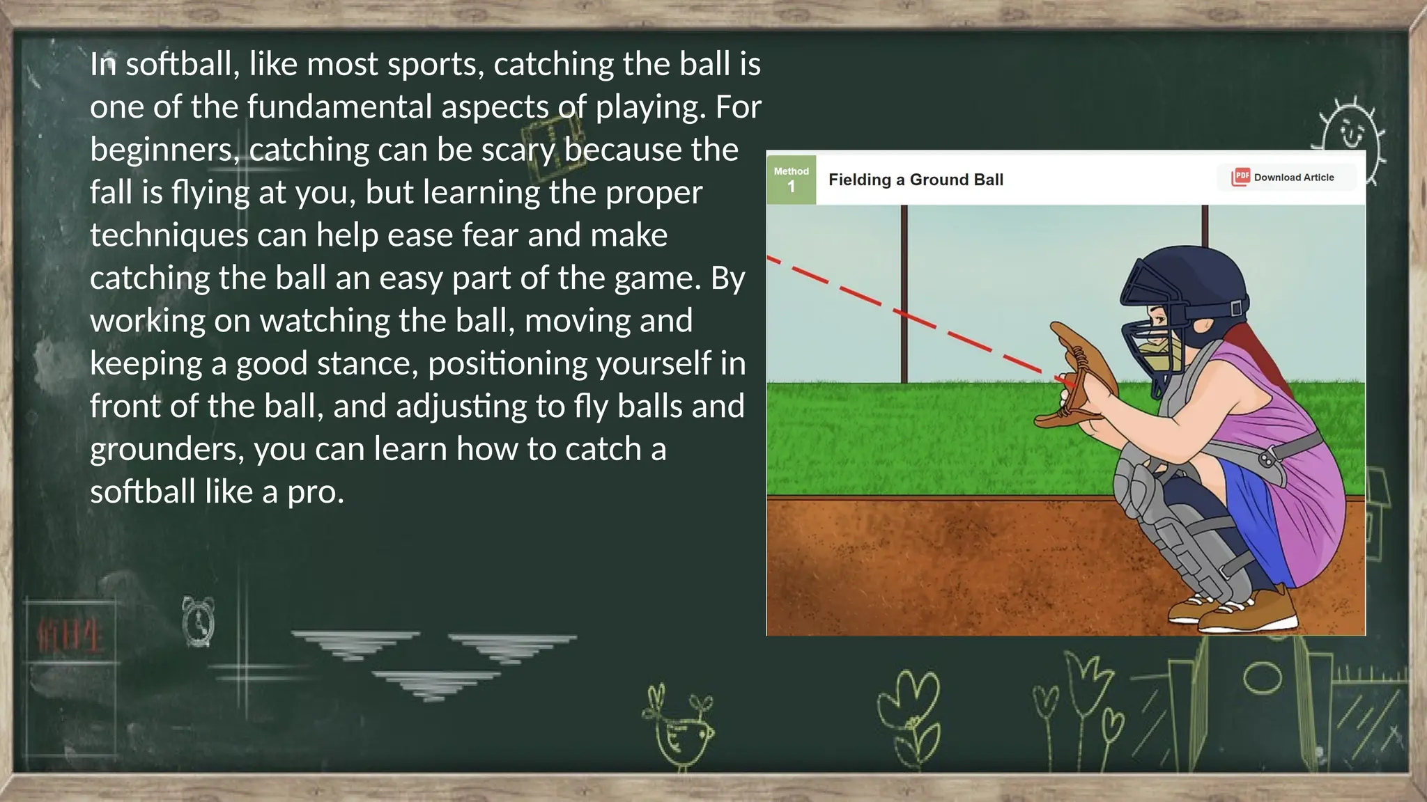 Basic-Skills-in-Softball-CATCHING AND THROWING.pptx