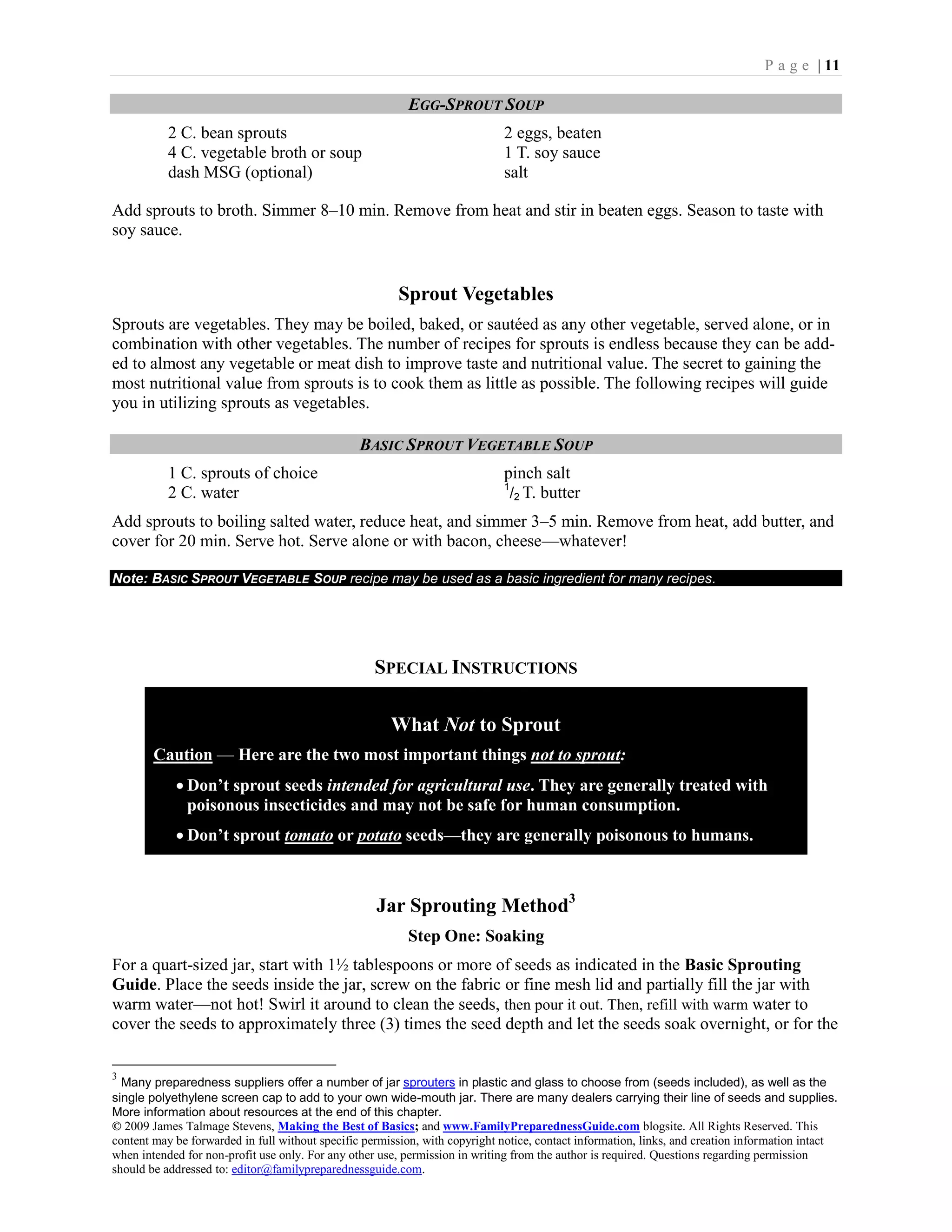 Basic sprouting-guide | PDF
