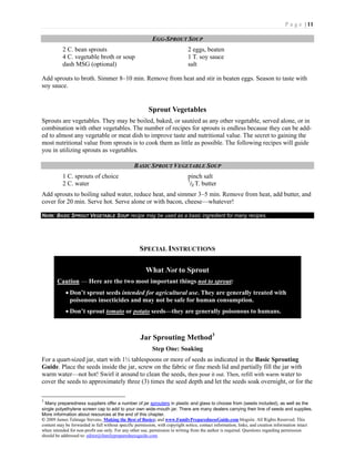 Basic sprouting-guide | PDF