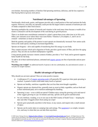 Basic sprouting-guide | PDF