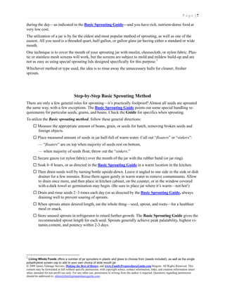 Basic sprouting-guide | PDF