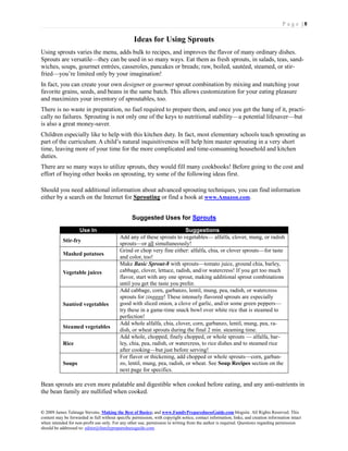Basic sprouting-guide | PDF