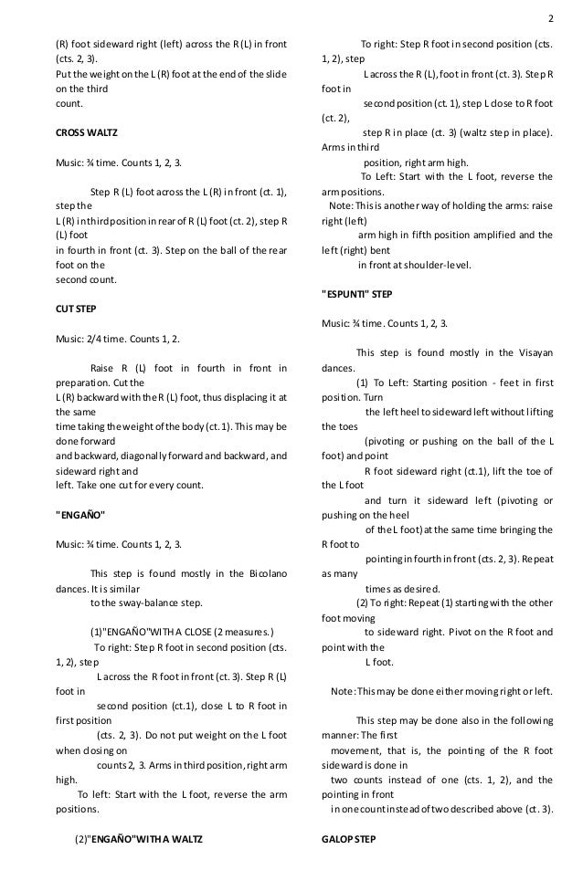 Basic step-of-folkdance